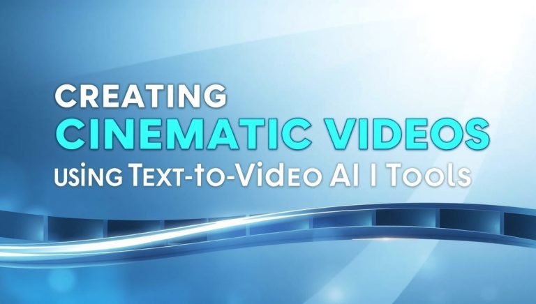 Creating Cinematic Videos Using Text-to-Video AI Tools – HeartoMenal